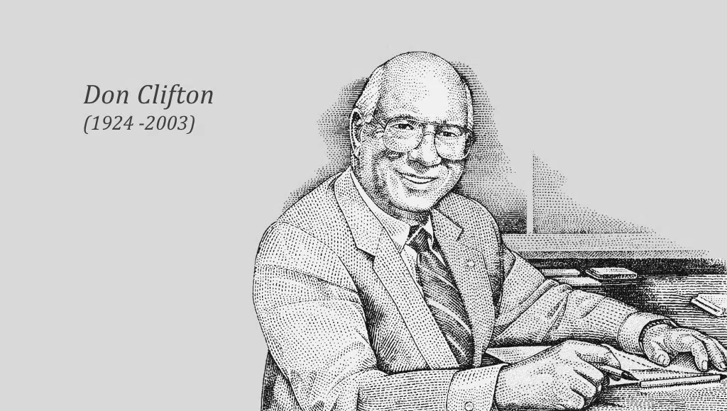 Don Clifton: Um Legado sobre Pontos Fortes